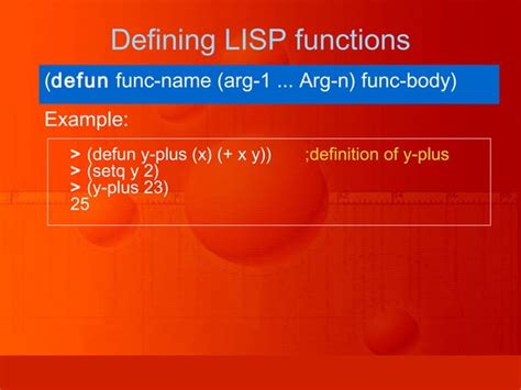Advance Lisp Artificial Intelligence Ppt Programming Languages Computing