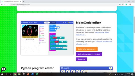 Lets Learn Microbit 1 Discovering The Website By Richard Lo R Learning Journey Medium