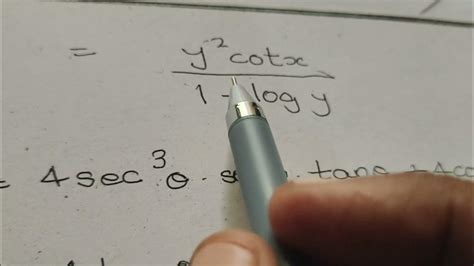 Solve Differentiation Problem Youtube