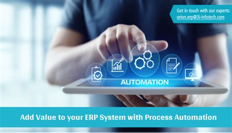 Process Automation Enabled Erp Oneerp
