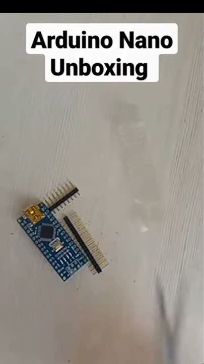 Arduino Nano Unboxing Youtube