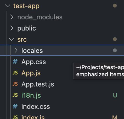 Reactjs Can I Put The Locales Folder Containing JSON Files For Each