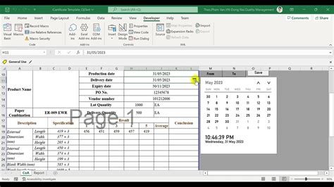 mastering excel vba advanced calendar date picker tutorial youtube