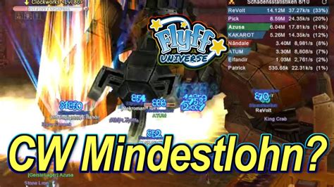 Flyff Universe Clockworks Mindestlohn Youtube