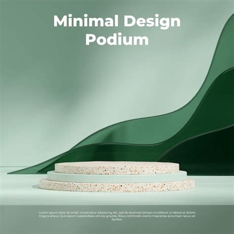 В квадратном зеленом стекле полупрозрачный фон рендеринг 3d макет сцены зеленый и терраццо