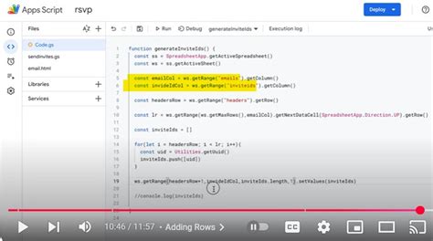 Google Sheets Onedit Script That Only Pastes Formula Within A Table S Named Range Of Rows