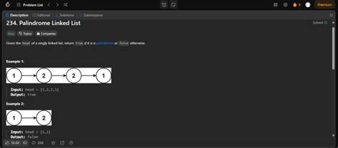 Rao Waleed Nadeem On Linkedin 🌟 Day 2 Of My Leetcode Journey Solved Problem No 6 234