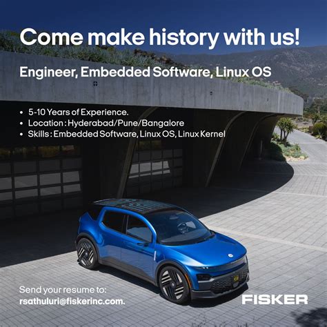 Rajesh Sathuluri On Linkedin Fiskerinc Embeddeddeveloper Embeddeddevelopment Linuxkernel