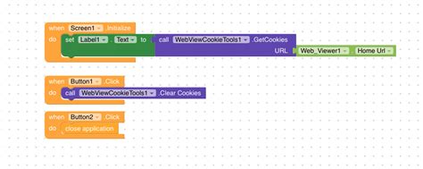 Read Cookies When App Starts Mit App Inventor Help Mit App Inventor Community