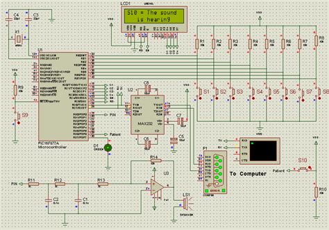 Electronic Circuit Of Test Of Audiometric Instrument Download Scientific Diagram