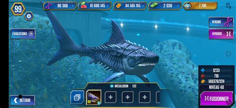 A Megalodon Lvl 40 So Badass Rjurassicworldapp