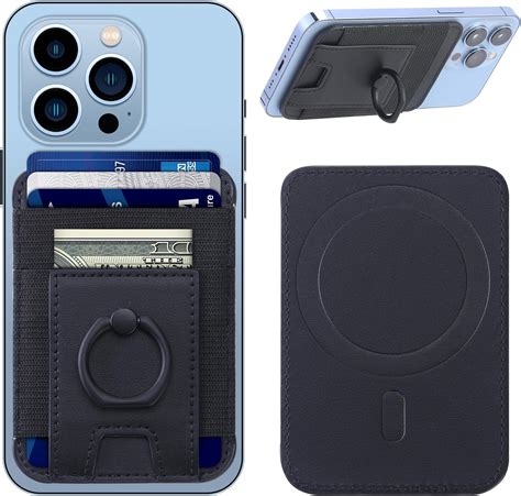 Compatible With Magsafe Card Holder Wallet Magnetic Pocket