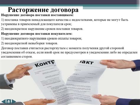 Договор поставки презентация онлайн