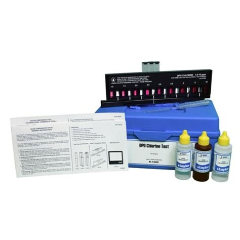 Slide Comparator Chlorine Freetotal Dpd 10 10 Ppm