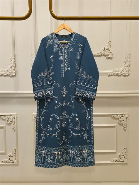 2 Piece Embroidered Lawn Suit S112099 Aghanoorinternational