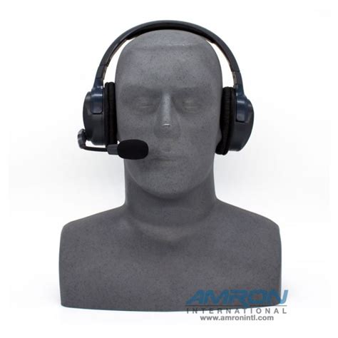 Amron Remote Wireless Headset Dual Ear Muff 190 0650 02 Amron