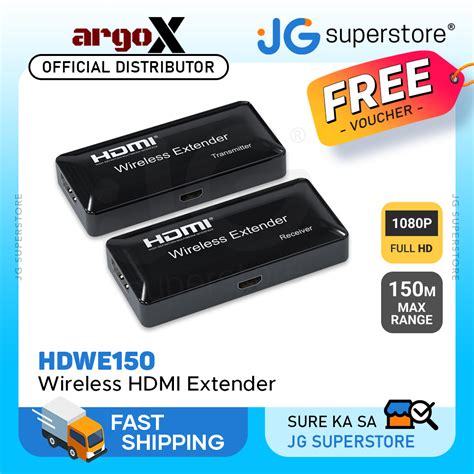Argox 150m 1080p Hdmi Kvm Wireless Extender Transmitter Receiver Full