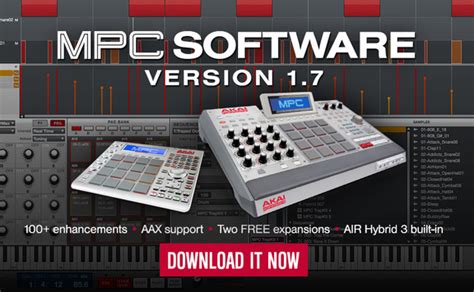 MPC Software Version 1 7 Released By Akai Professional