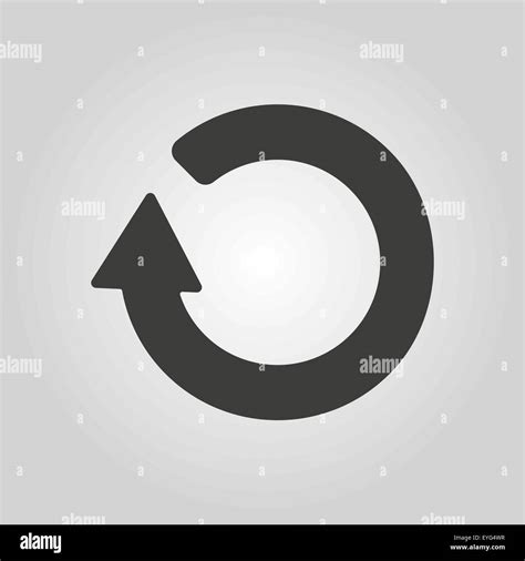 The Refresh Icon Loading Symbol Flat Stock Vector Image And Art Alamy