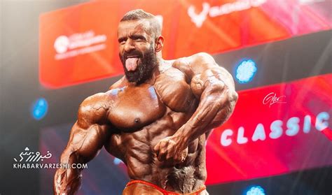 عکس هیکل عضلانی هادی چوپان روی مجله معروف آمریکایی خبرورزشی