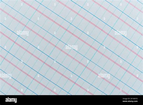 Graph Paper Texture Background With Empty Grid Columns Set On An Angle