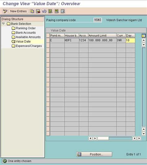 Fbzp Settings All Company Codes