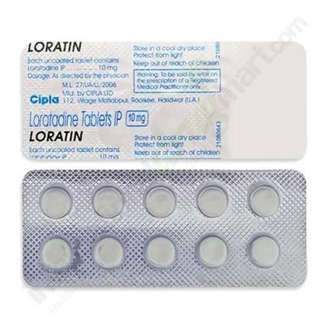 Buy Loratadine 10mg Tablets Online Idm