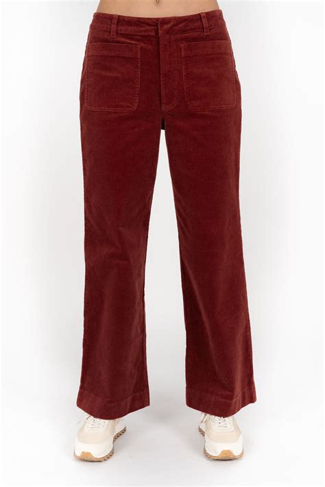Suki Cord Pant Humidity Lifestyle
