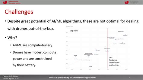 Rapidly Testing Ml Driven Drone Applications The Flockai Framework Ppt