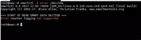 smartctl vérifier son disque en ligne de commandes linux