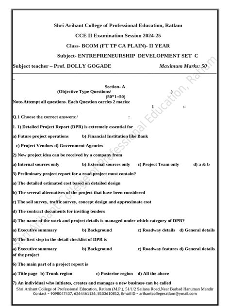 Entrepreneurship Develp Set C 2 Year Pdf Entrepreneurship Economies Entrepreneurship Develp Set C 2 Year Pdf Entrepreneurship Economies