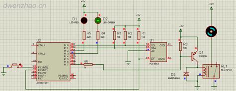 Pcf8583实时时钟的proteus仿真