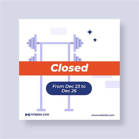 Free Vector Hand Drawn Fitness Gym Sign