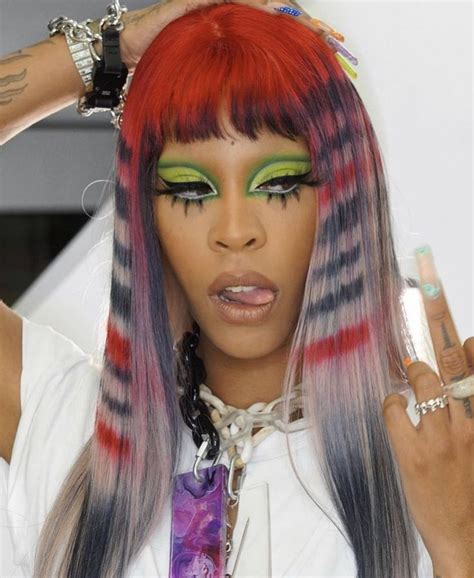 Afro Punk Female Rappers Hair Inspiration Color