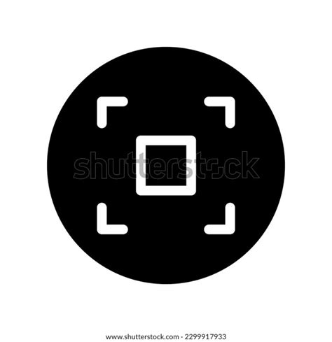 Simple Round Qr Code Scan Icon Stock Vector Royalty Free 2299917933 Shutterstock