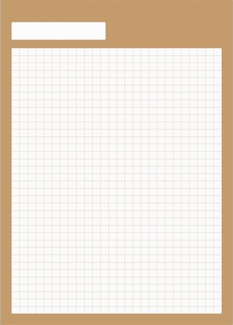 Korean Study Aesthetic Notepad Template A4 Grid PDF Bullet Journal Lettering Ideas Bullet