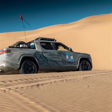 Limestone Legends Alex Anderson And Lilly Macarusos Rivian R1t Rebelle