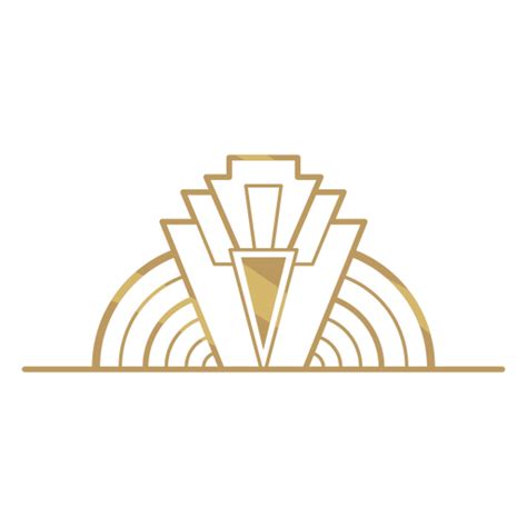 Cool Art Deco Transparent PNG SVG Vector File