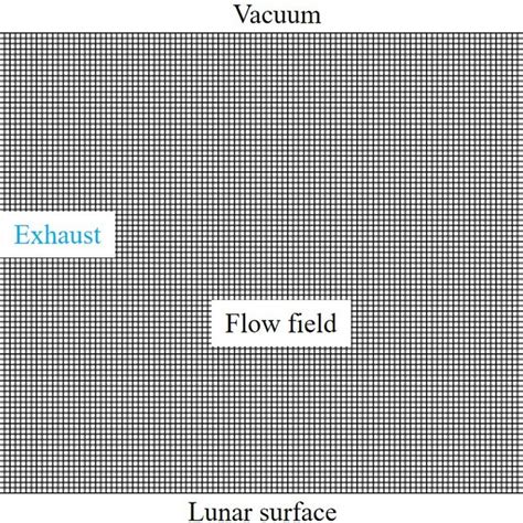 Schematic Diagram Of Meshes And Boundaries Used For Simulation