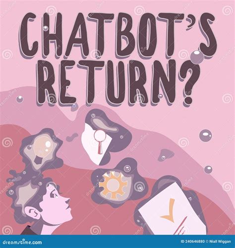 Conceptual Display Chatbot S Is Return Question Word For Program That Communicate Use Text