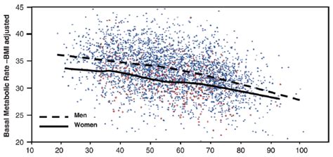 Decrease Of BMR With Age Download Scientific Diagram