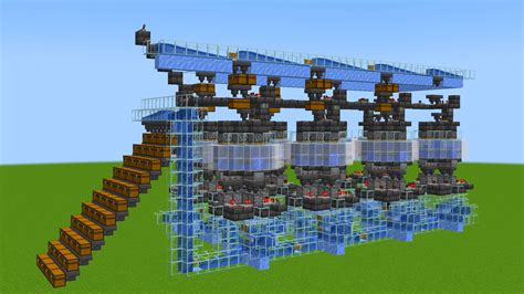 Minecraft Schematic 8 Module Sea Pickle Farm With Storage System By Abadxned