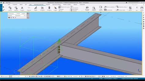 Tekla Contextual Toolbar