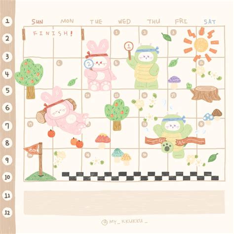 전래동화 토끼와 거북이 위버딩