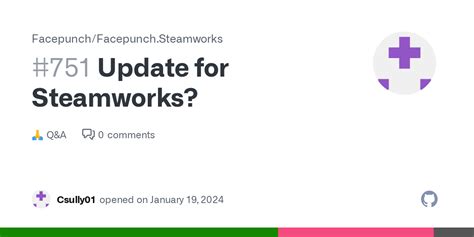 Update For Steamworks Facepunch Facepunch Steamworks Discussion GitHub
