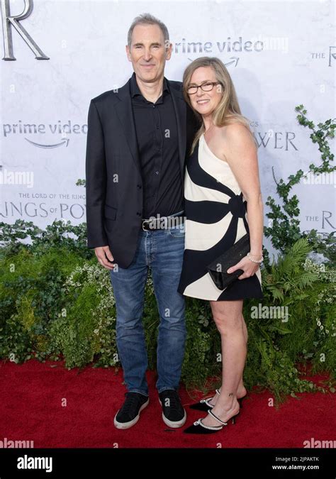 15 August 2022 Los Angeles California Andy Jassy And Elana Jassy