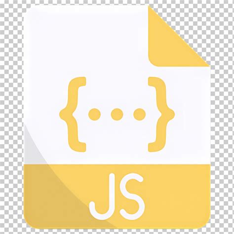 Javascript Yellow Js File Icon With Braces Png Clipart Code