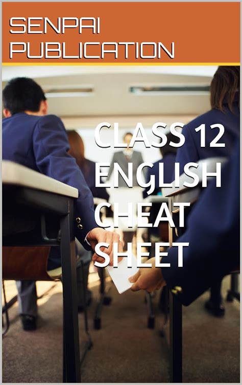 CLASS 12 ENGLISH CHEAT SHEET EBook PUBLICATION SENPAI Amazon Co Uk Kindle Store