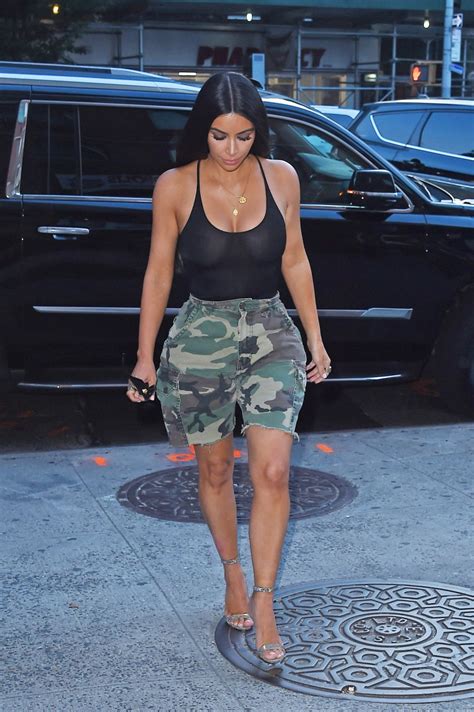 Kim Kardashian Braless 57 Photos Thefappening