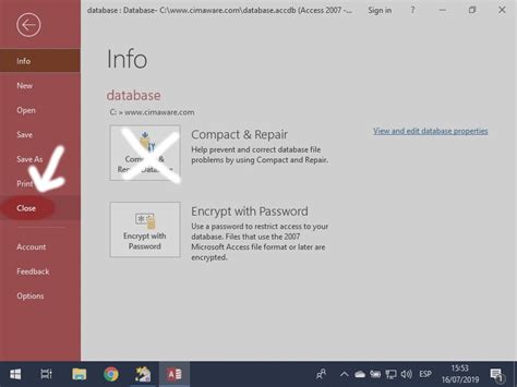 How To Repair Files In Ms Access Using “compact And Repair” Accdb Crash Help